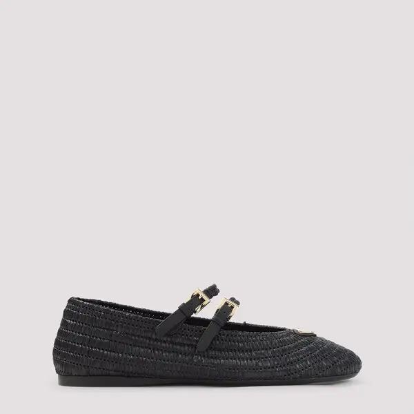 Prada Crochet Ballerinas