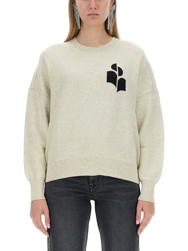 MARANT ETOILE Atlee Mini Shirt - Grey