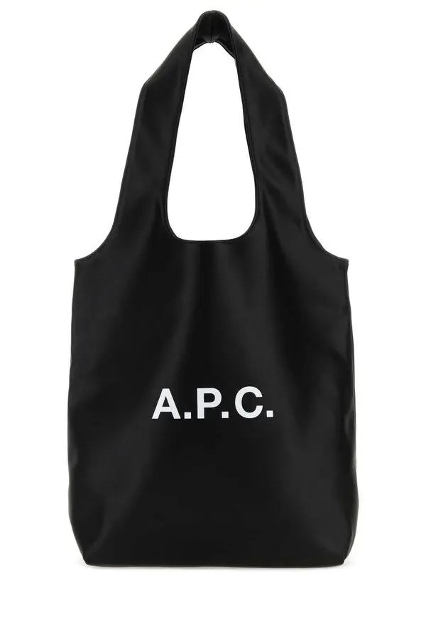 A.p.c. Ninon Mini Tote Handbag - Black