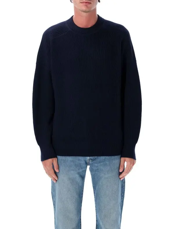 MARANT Textured Crewneck Knit Sweater