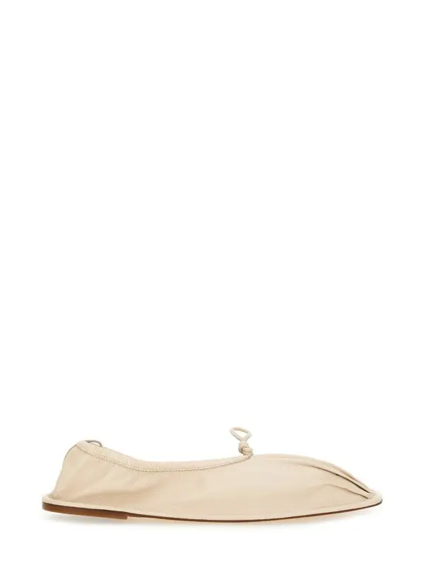 Hereu Puntera Ballerina Flats - Beige