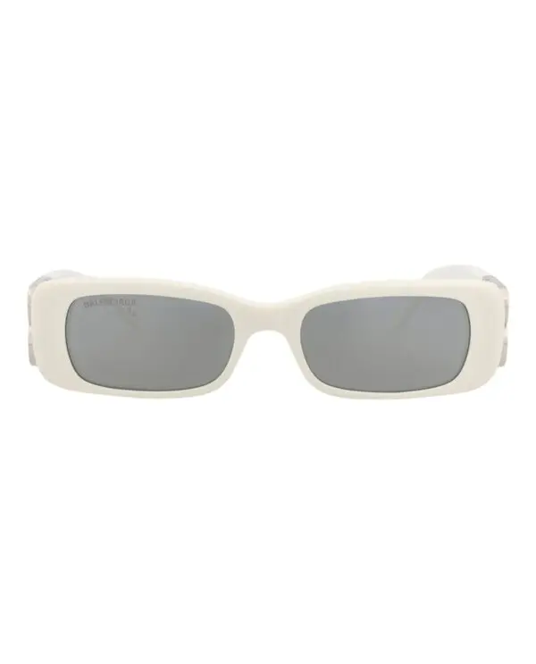 Balenciaga Bb0096s Sunglasses - White Silver