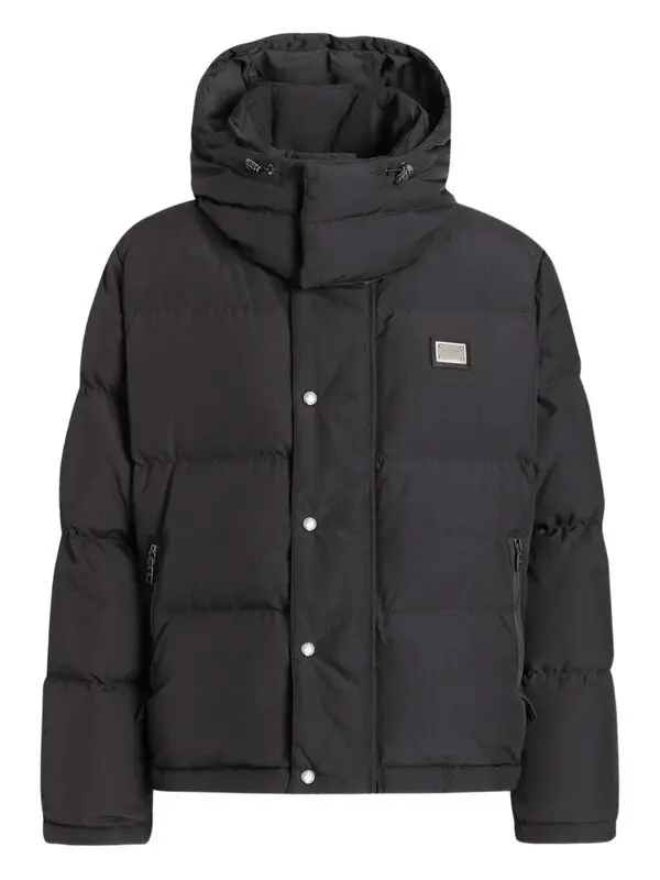 Dolce & Gabbana Padded Quilted Jacket - Grey