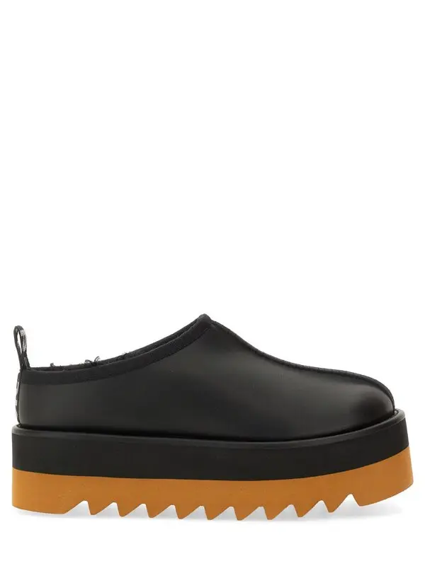 Stella McCartney Faux Leather Platform Mules
