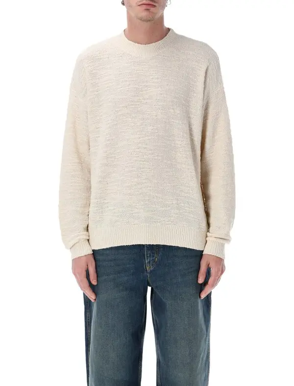 MARANT Achille Textured Knit Sweater - Beige
