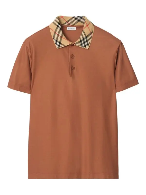 Burberry Knit With Check Detail Size - Brown