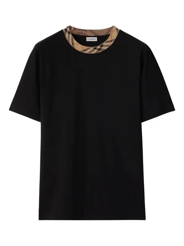 Burberry Short Sleeve Classic T-shirt - Black