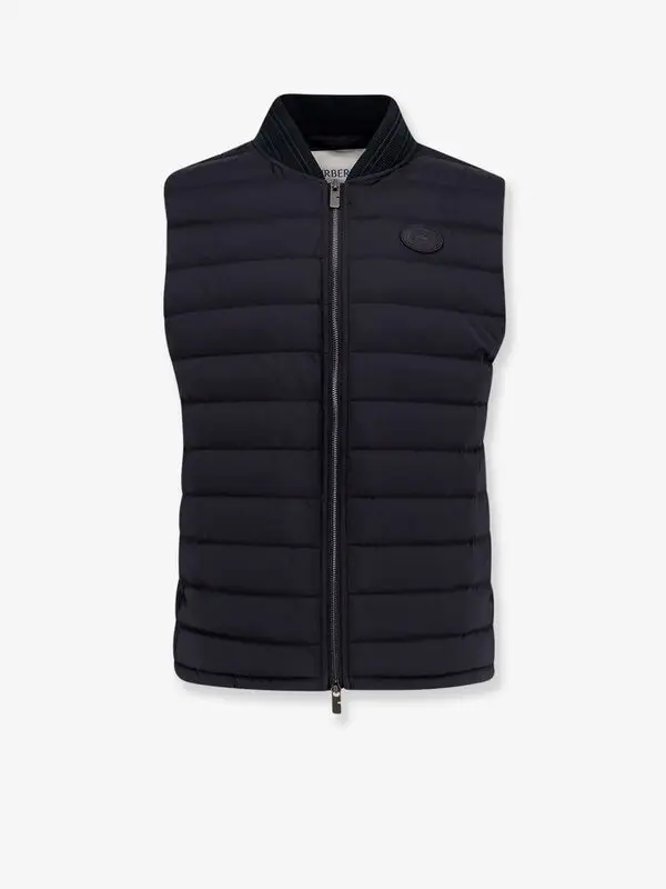 Burberry Puffer Vest With Zip-up Closure