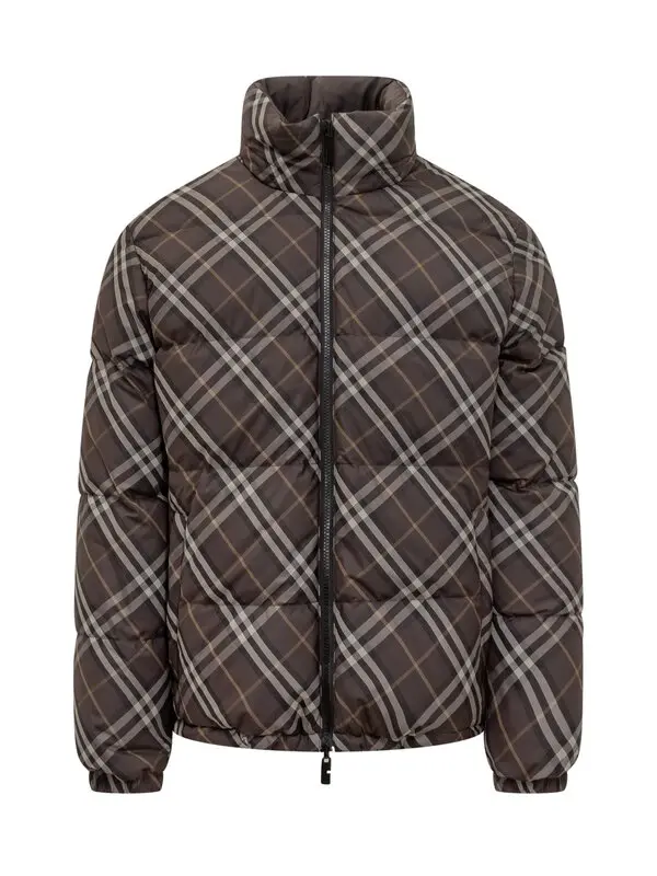 Burberry Reversible Check Down Jacket