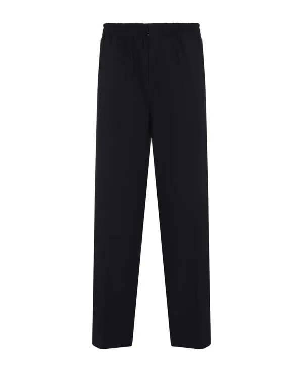 Bottega Veneta Fine Wool Elasticated Trousers - Blue