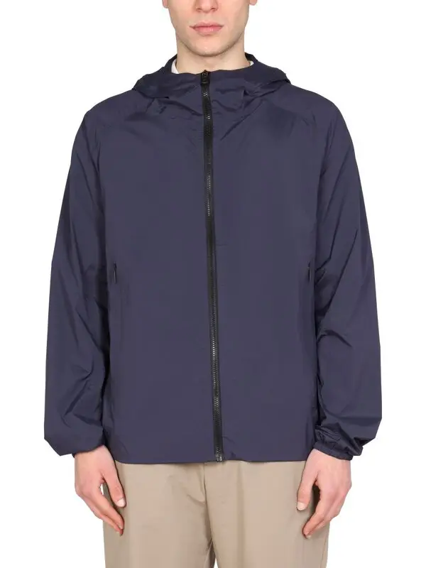 MONOBI Zip Up Hooded Jacket