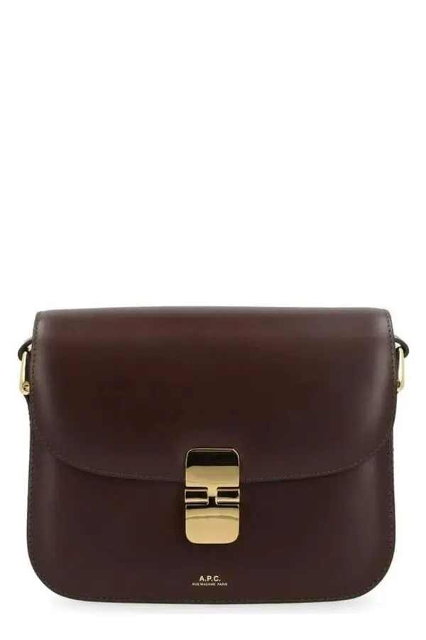 A.p.c. Mini Grace Bag - Cafe
