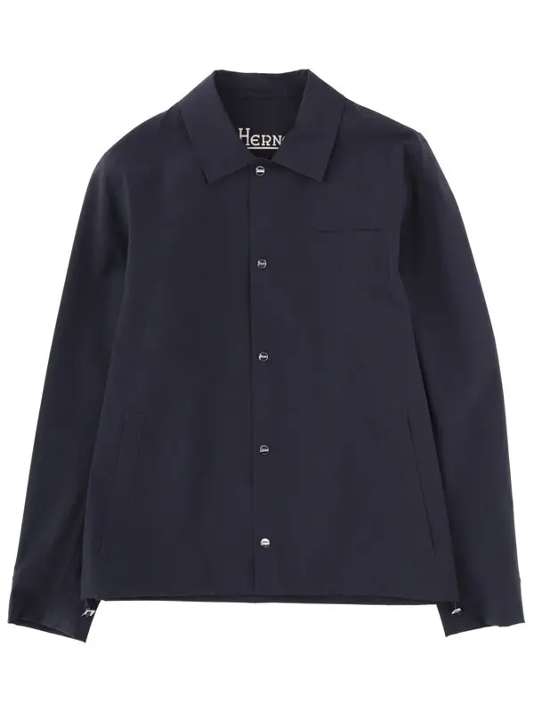 Herno Essence Shacket - Blue