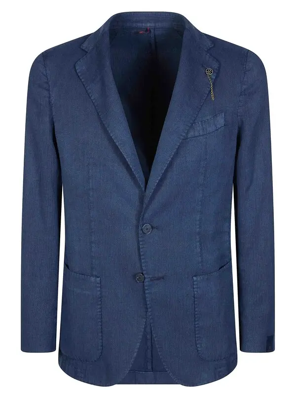 SANTANIELLO Linen Blend Jacket