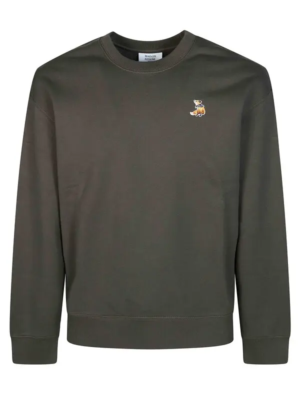 Maison Kitsuné Classic Crewneck Sweatshirt With Fox Design