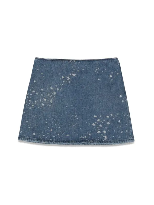 Versace Glitter Skirt - Denim