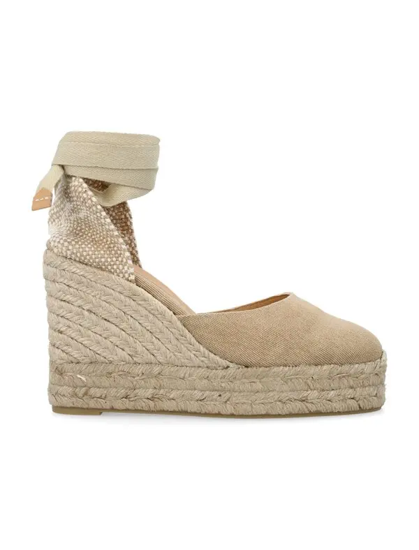 CastaÑer Carina 8 Wedge Espadrilles - Sand