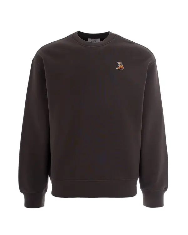 Maison Kitsuné Mini Ribbed Organic Cotton Sweater
