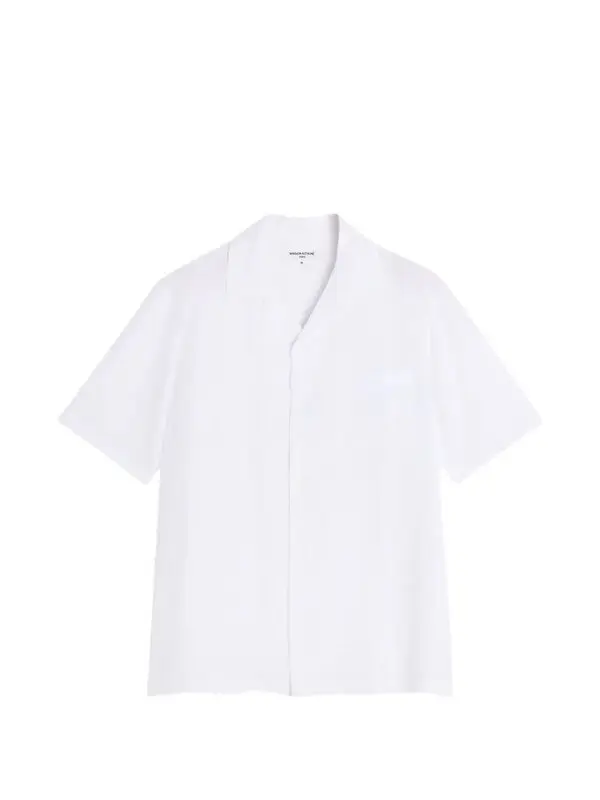 Maison Kitsuné Linen Resort Shirt For