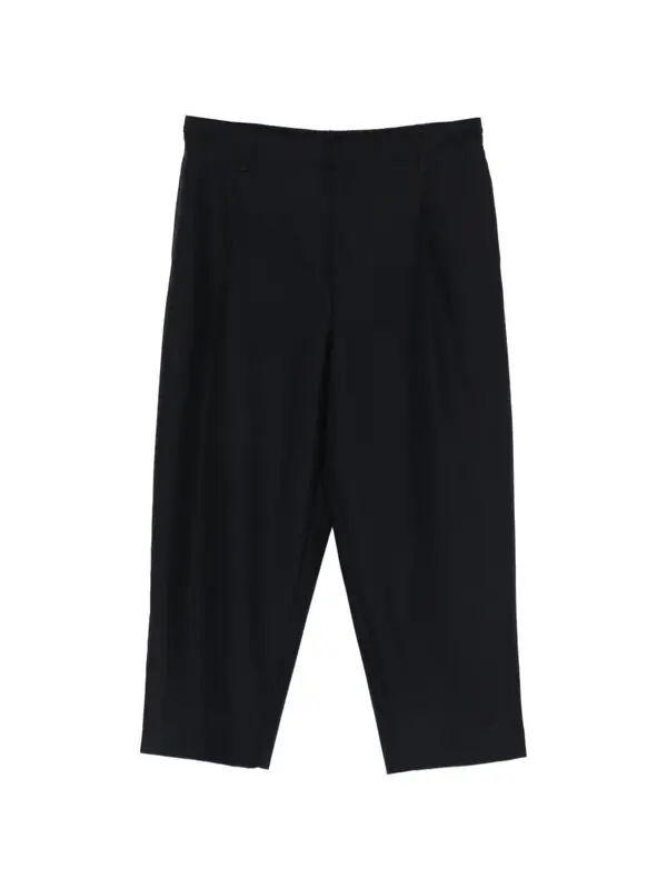 Maison Kitsuné Mini Cropped Pleated Pants