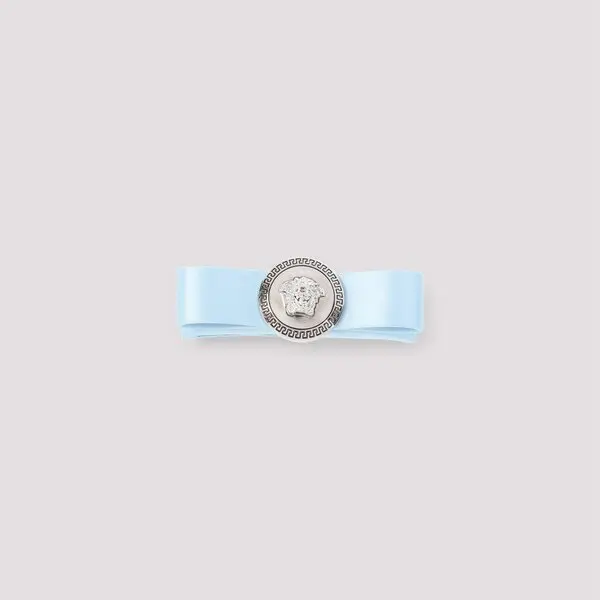 Versace Barrette With Medusa Logo - Blue
