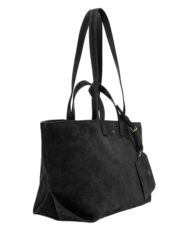 A.p.c. Suede Le Drømmer Handbag - Black