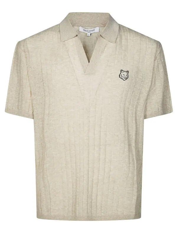Maison Kitsuné Cotton Mini Polo Shirt For