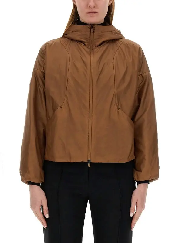 Herno Ripstop Hooded Jacket - Beige