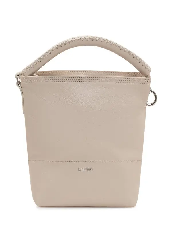 Burberry Single Handle Bucket Bag With Front Logo Mini - Soap