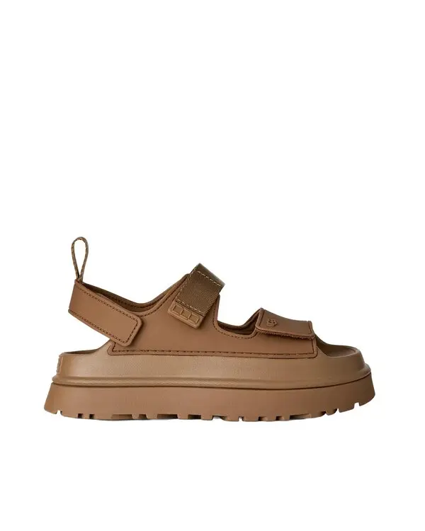 UGG Mini Sandals With Synthetic And Textile Upper - Bison Brown