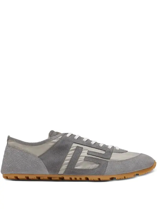 Balmain Thece Fastening Sneakers With Notched Outsole
