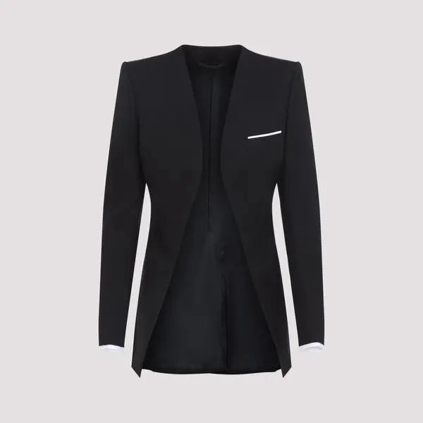 TOM FORD Collarless Jacket For - Black