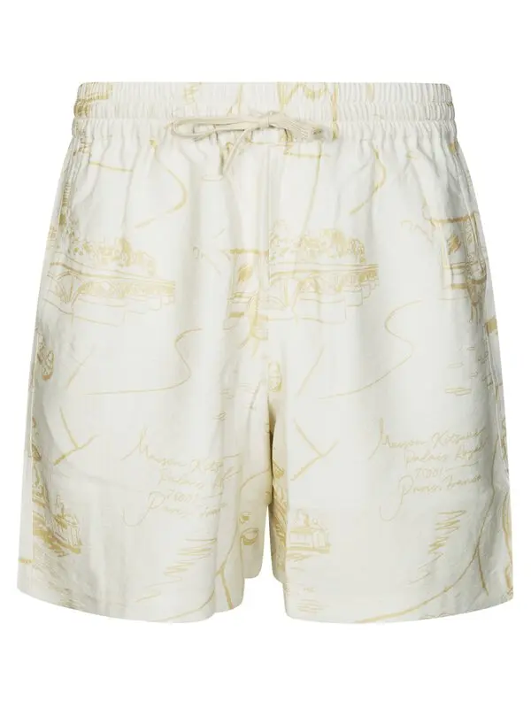Maison Kitsuné Lightweight Bermuda Shorts For