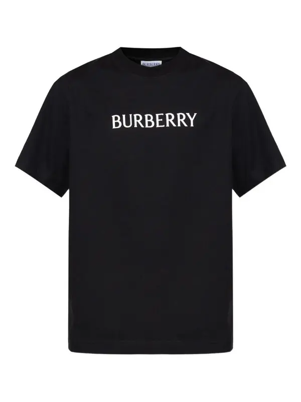 Burberry Lettering Logo T-shirt - Black