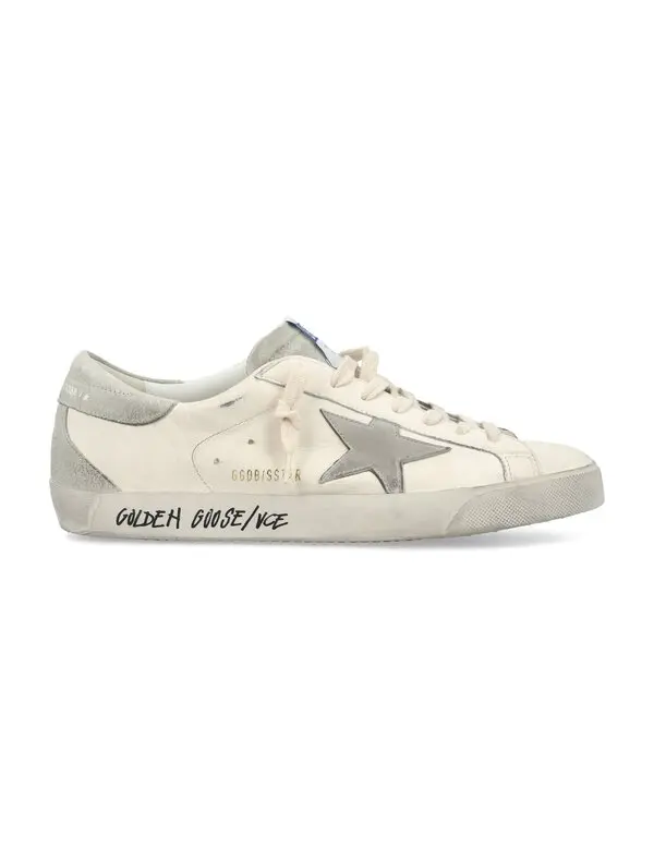 GOLDEN GOOSE Low-top Sneakers With Star Motif - White/ice/grey