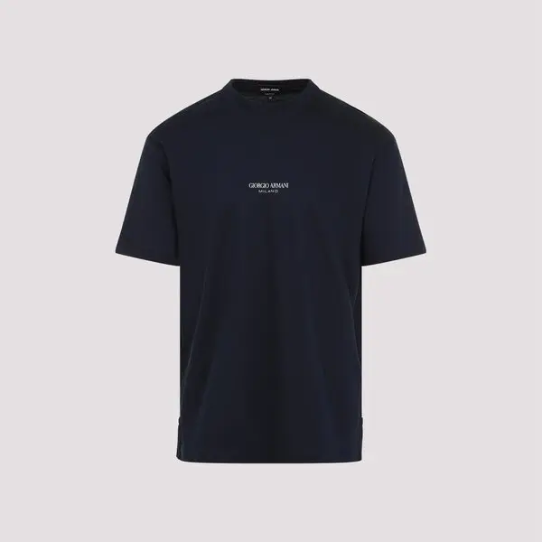 Giorgio Armani Classic Cotton T-shirt For Ss26 Collection