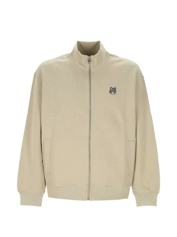 Maison Kitsuné Comfort Zip-up Fox Graphic T-shirt For
