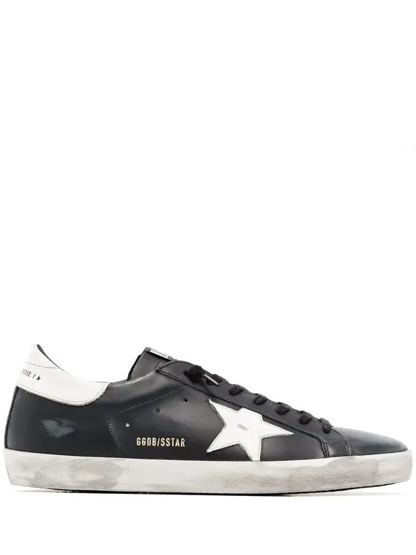 GOLDEN GOOSE Vintage Statement Sneakers - Nero