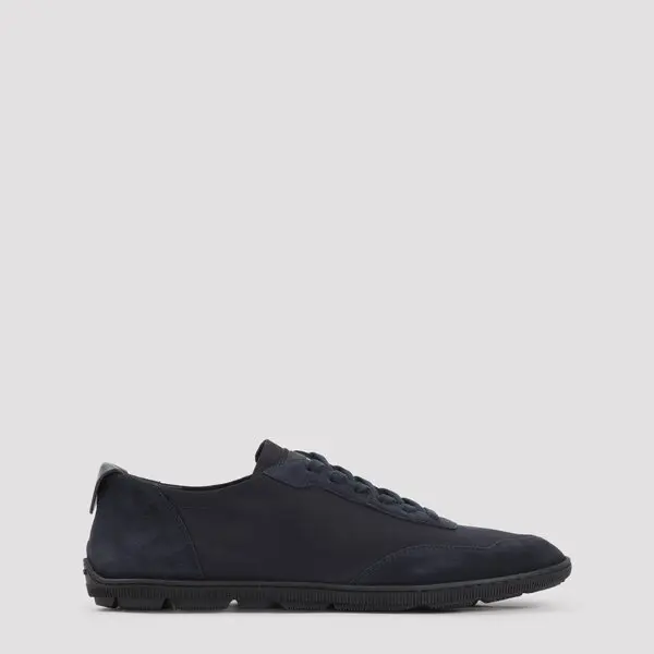 Giorgio Armani Asv Nylon And Suede Sneakers