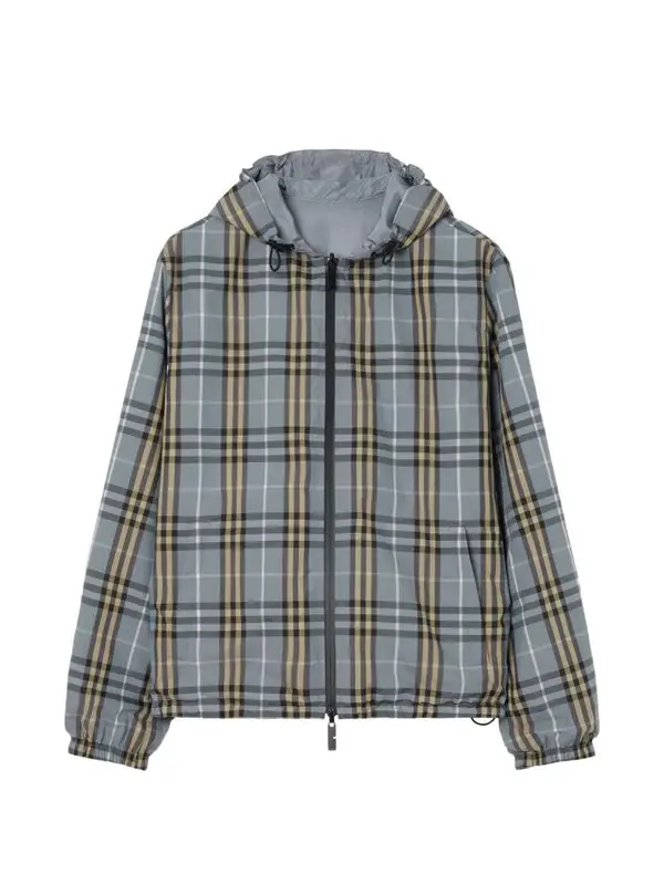 Burberry Newport R Outerwear Ss26 Collection - Bluecheck