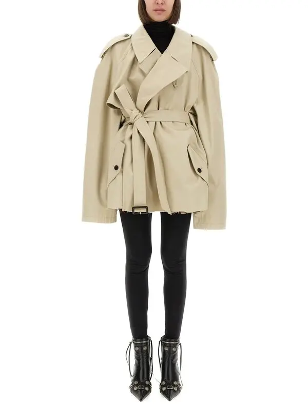 Balenciaga Trench Coat - Beige