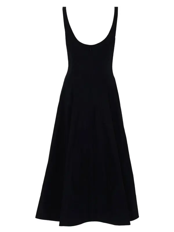 Staud Sleeveless Fit-and-flare Midi Dress