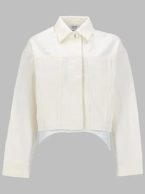 Maison Kitsuné Boxy Fit Trucker Jacket