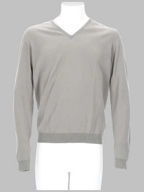 ROBERTO COLLINA Sweater With Sneck A V For
