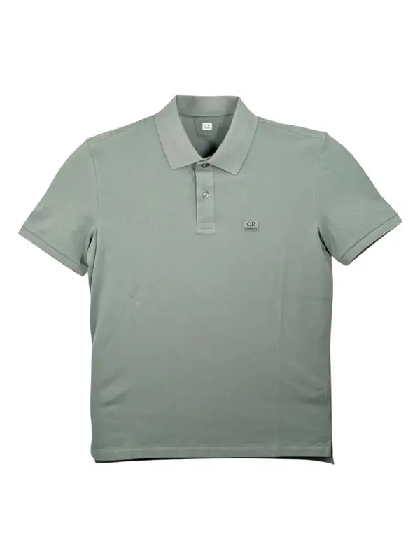 C.P. COMPANY C. P. Company Short Sleeve Polo Shirt - Green