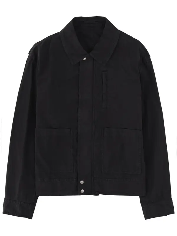 Dries Van Noten Cotton Utility Jacket - Black