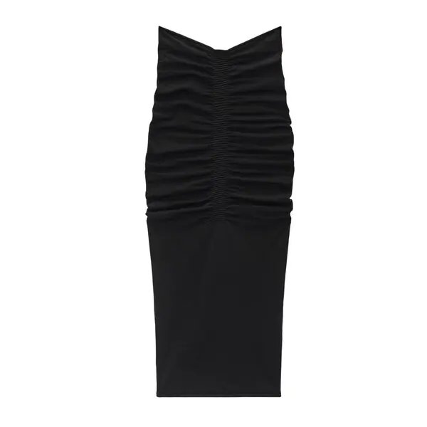 Alexander Wang Ruched Maxi Skirt
