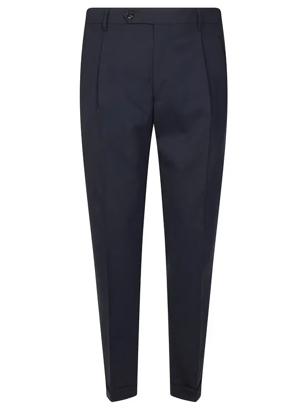 BERWICH Relaxed Fit Trousers - Blu