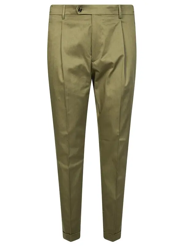 BERWICH Relaxed Fit Trousers - Verde