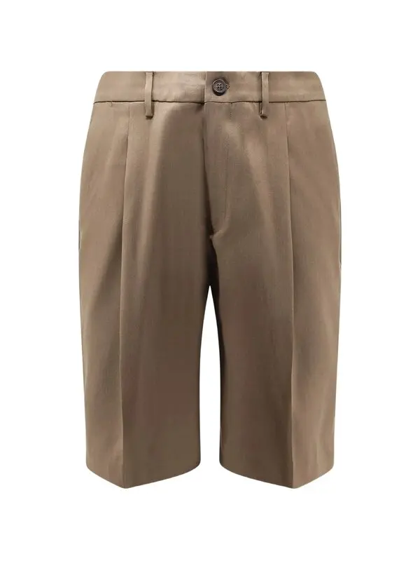 GOLDEN GOOSE Double Star Back Shorts - Green